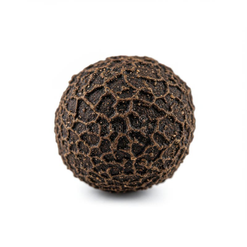 Black Truffle Isolated on White Background for Culinary and Gourmet ...