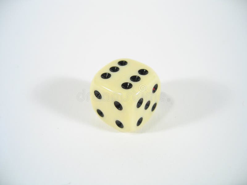 Single Die stock image. Image of play, closeup, plastic - 17315