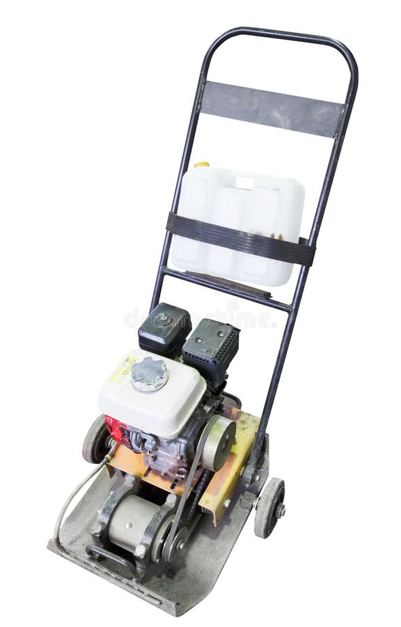 Compactor Isolated on White Stock Image - Image of internal, dirty: 2499291