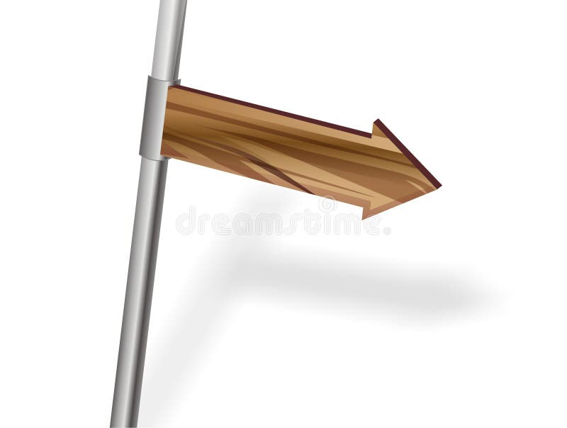 Single Directions arrow stock photo. Image of iron, opportunity - 4619026