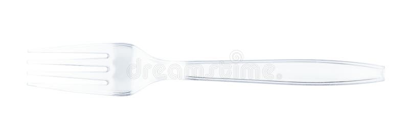 Single Disposable Plastic Fork Stock Image - Image of green, setting ...