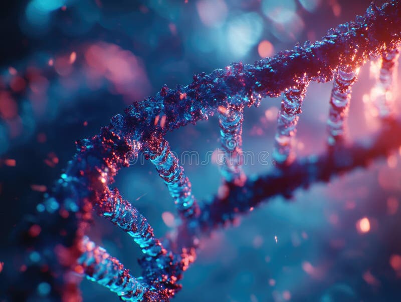 Single DNStrand stock image. Image of chromosome, genetic - 374306053