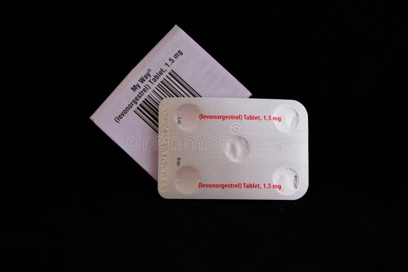 Single Dose Tablet of Levonorgestrel Emergency Birth Control Editorial ...