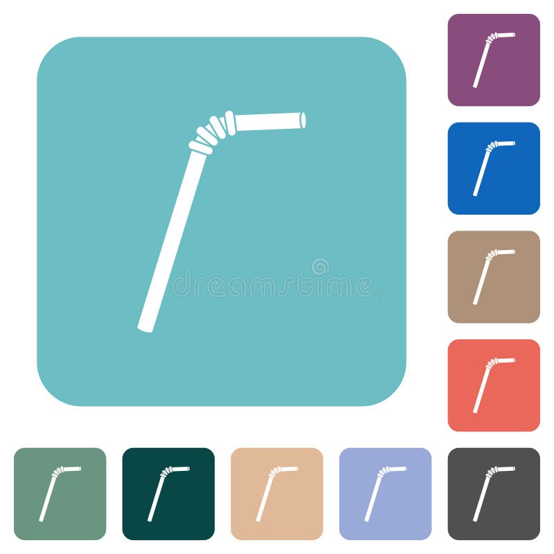 Curved Drinking Straw Stock Illustrations – 36 Curved Drinking Straw ...