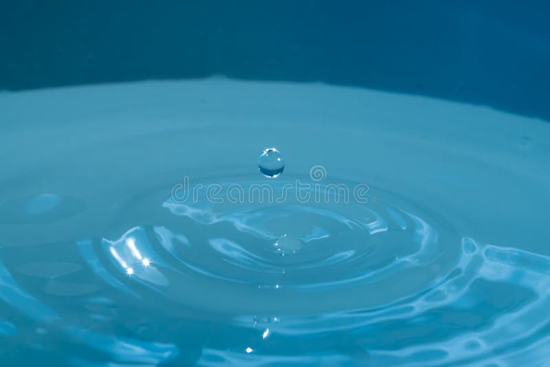 Single drop of rain stock image. Image of outdoor, faling - 92356937