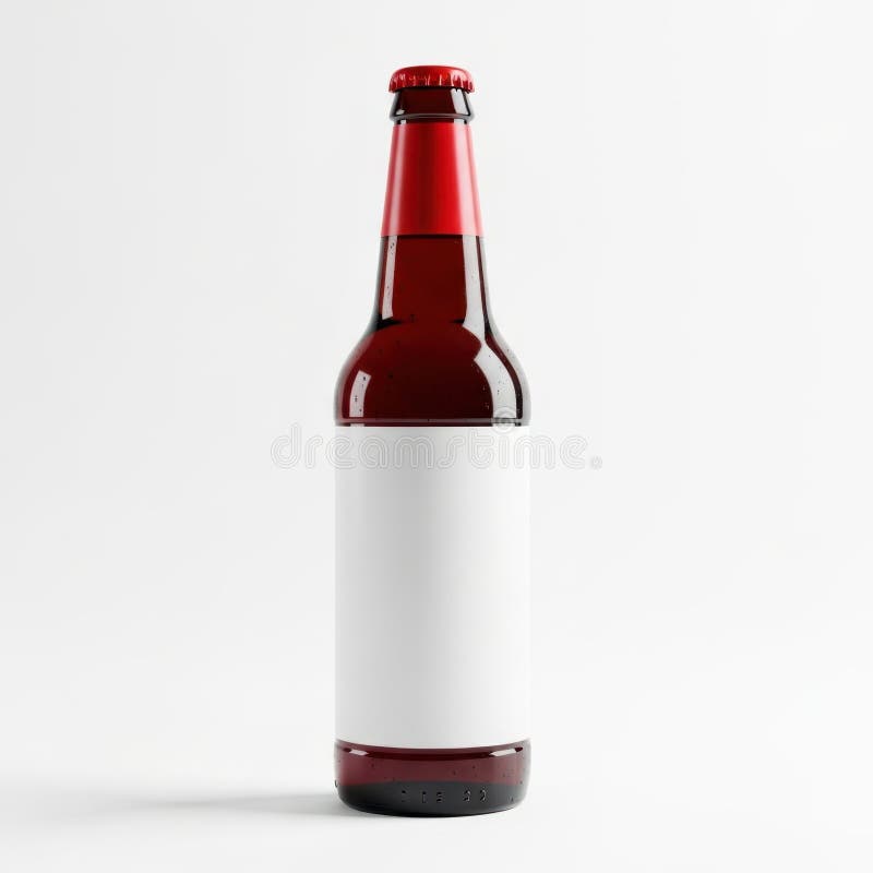 Single Blank Beer Bottle Stock Illustrations – 2,342 Single Blank Beer ...