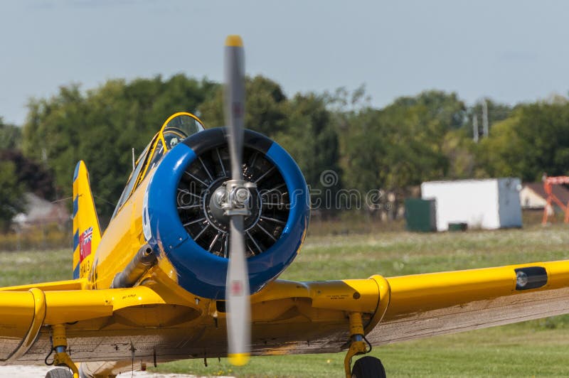Single engine plane stock image. Image of plane, engine - 45202735
