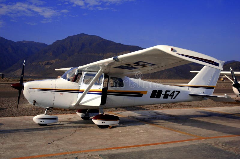 Single Engine Prop Plane stock image. Image of flying - 3067713