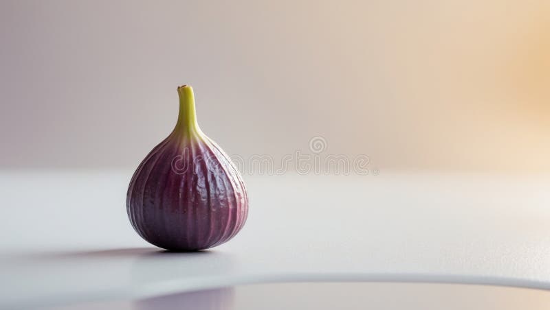 Single Fig Fruit Clean White Surface Stock Photos - Free & Royalty-Free ...
