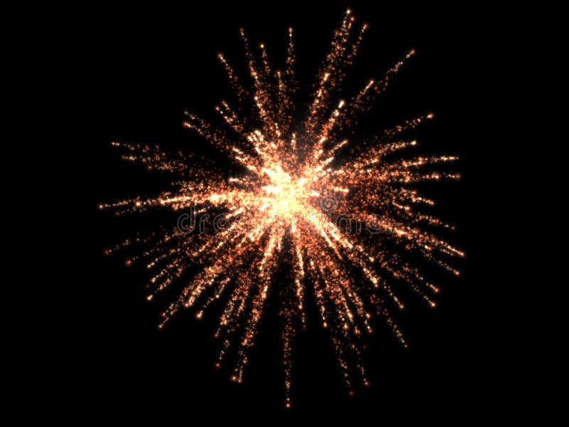 Fireworks Line Icon, Outline Vector Sign, Linear Pictogram Isolated on ...