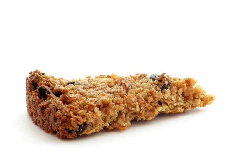 Single Flapjack stock photo. Image of biscuit, fiber, british - 4449370