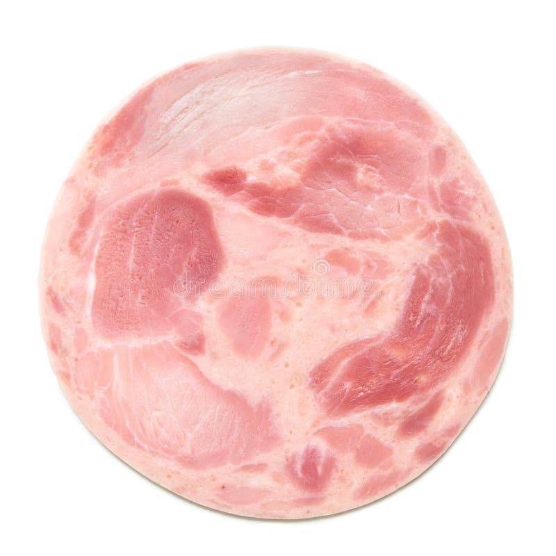 Sliced ham sausage stock image. Image of sliced, pork - 169598655