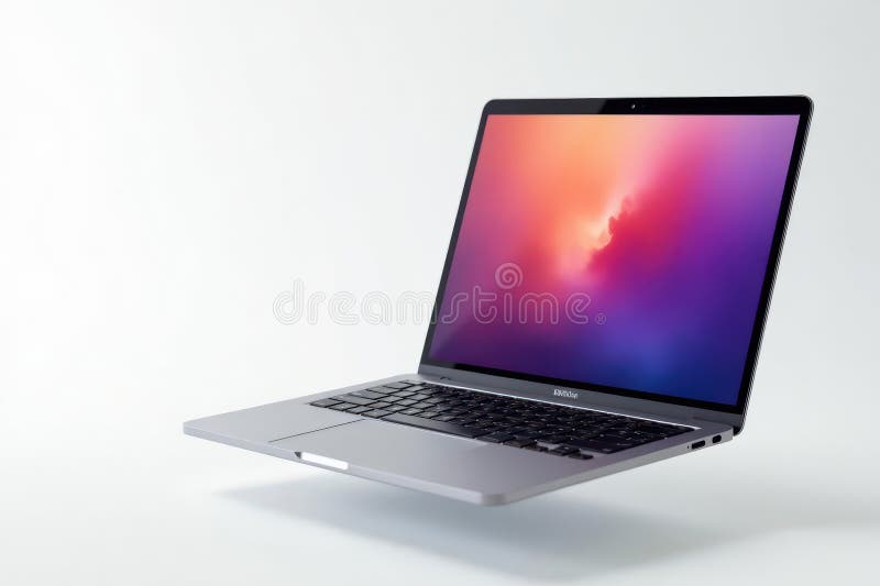 Floating Computer Laptop Stock Illustrations – 3,376 Floating Computer ...