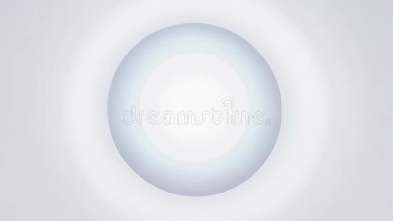 A Single Floating Orb Pulses Gently with Concentric Circles on a Soft ...