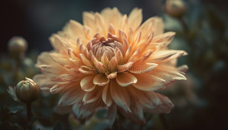 Single Flower Beauty in Nature Macro View Generated by AI Stock ...