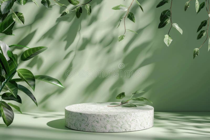 A Single Flower Sits Atop a White Pedestal, Ready for Display Stock ...