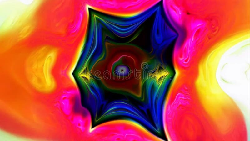 Ever-changing Plasma Shape in Vibrant Colors with Abstract Animation ...