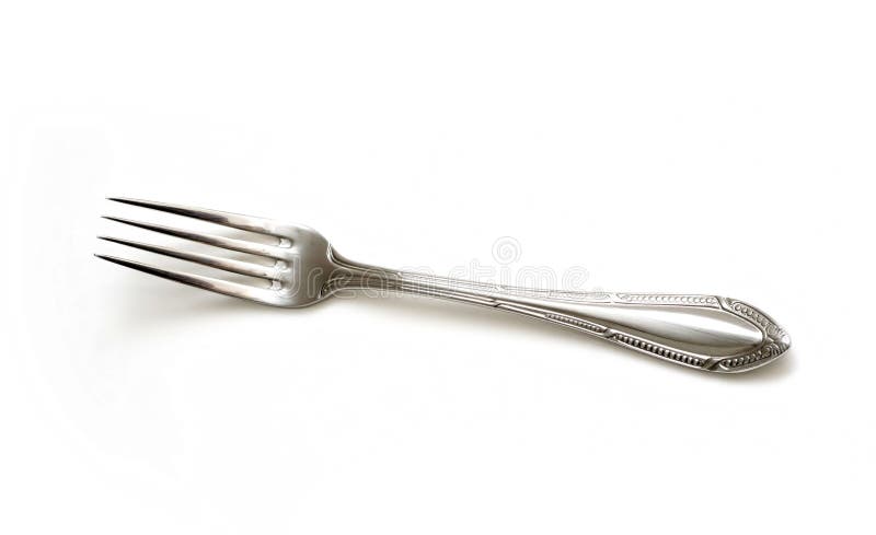 Fork stock photo. Image of silver, fork, dinner, shiny - 25421384