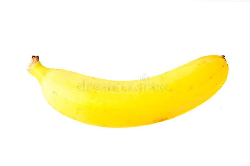 Single fresh banana stock photo. Image of plant, fresh - 18972626