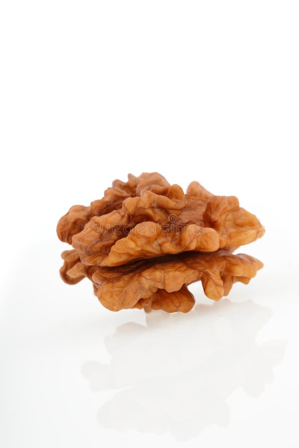 Single Fruit of Walnut without Shell Stock Photo - Image of seasonal ...