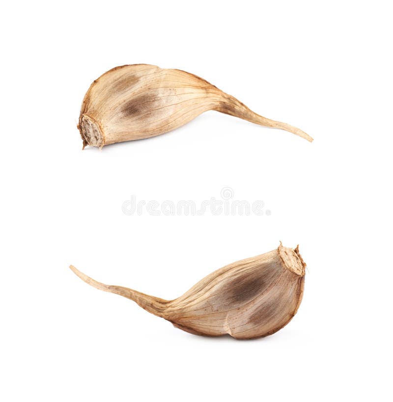 Single Garlic Clove Isolated Stock Photo - Image of clove, object: 85954210