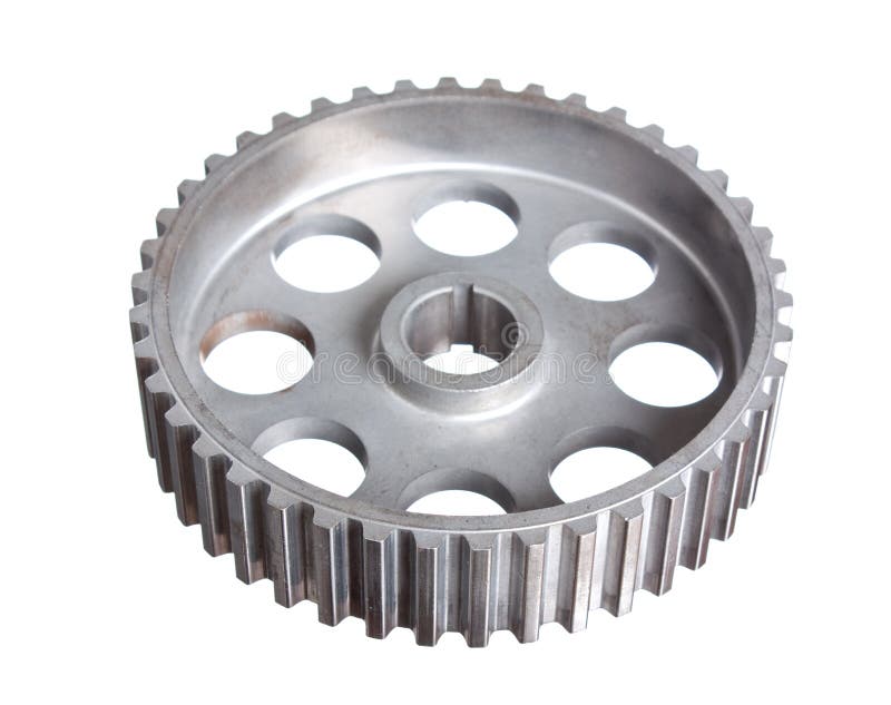 Single gear stock image. Image of engineering, equipment - 17719109