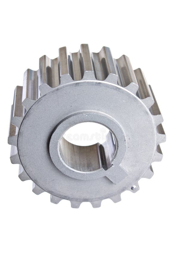 Single gear stock image. Image of engineering, equipment - 17719109