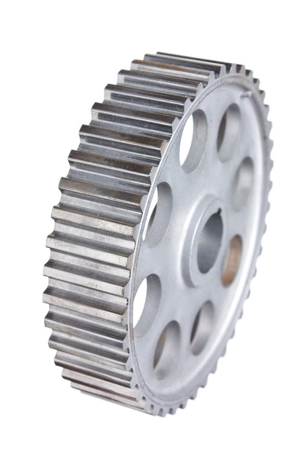 Single gear stock photo. Image of shape, engineering - 52790640