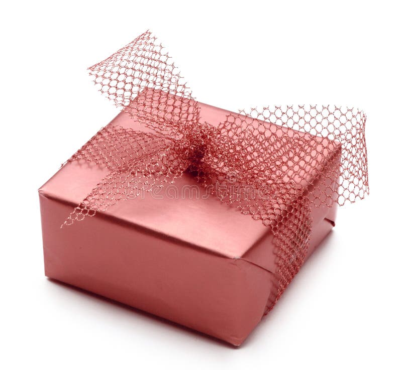 Single gift stock photo. Image of birthday, surprise, ribbon - 1611648