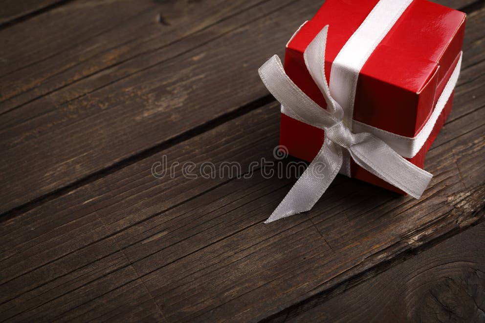 Single gift box stock image. Image of paper, decoration - 126917943
