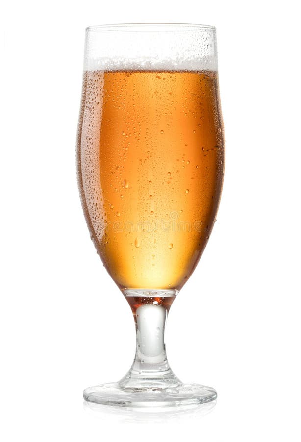 Couple drinking beer stock image. Image of leisure, glass - 126121