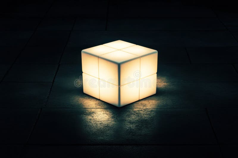 A Single Glowing Lightbulb Stands Out among Dimmed Bulbs, Representing ...