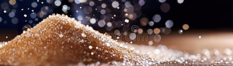 Single Grain of Sugar Magnified Stock Image - Image of transmit ...