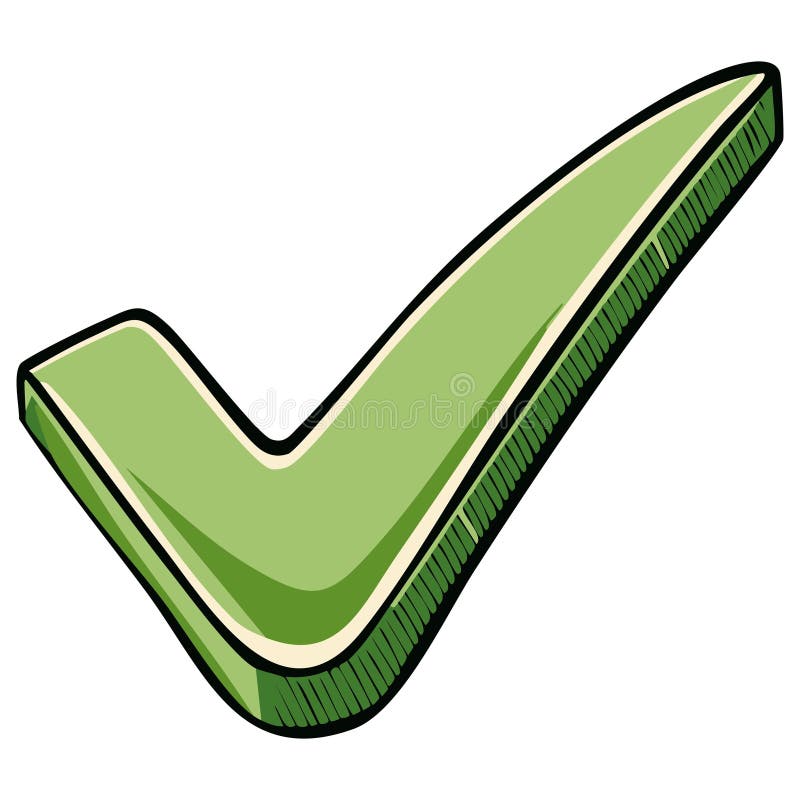 Positive Check Mark Illustration Stock Illustrations – 25,620 Positive ...