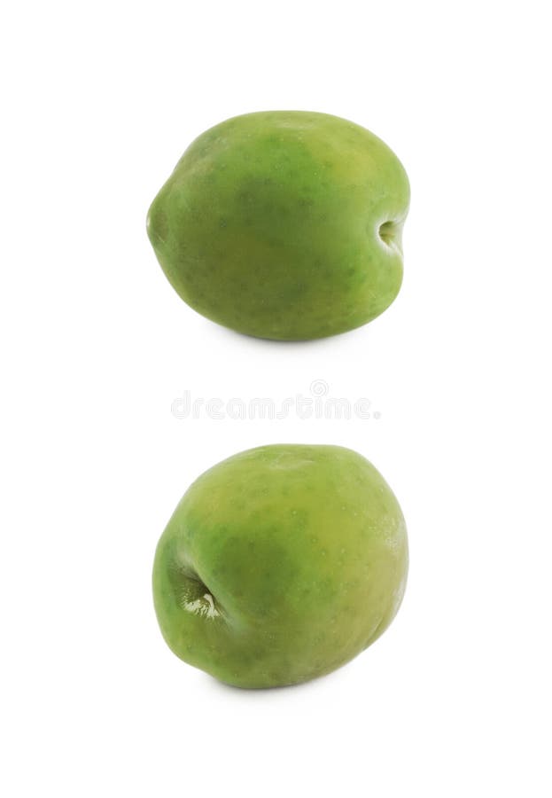 Single Green Olive Isolated Stock Image - Image of food, nutrition ...