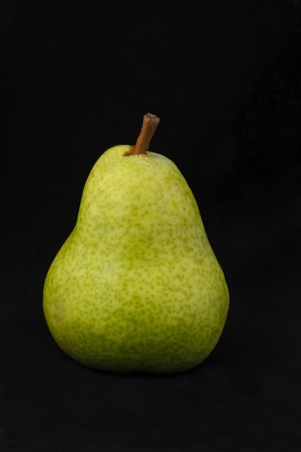 Single green pear stock photo. Image of isolated, food - 10838108