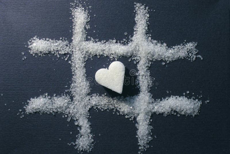 Single heart stock image. Image of sugar, alone, white, heart - 70331