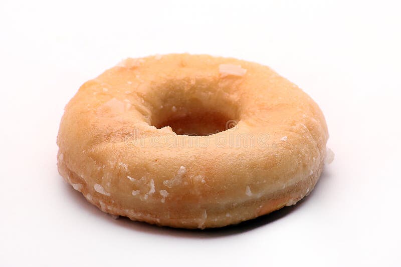 Single Glazed Doughnut stock image. Image of hole, over - 7984995