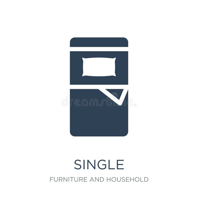Single Icon in Trendy Design Style. Single Icon Isolated on White ...