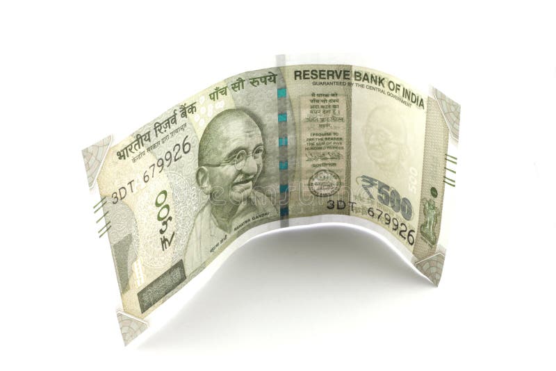 Flying Indian Rupee stock illustration. Illustration of financial ...