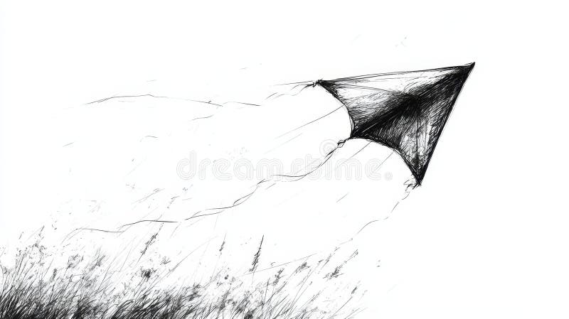 Kite Vector Black White Stock Illustrations – 2,789 Kite Vector Black ...