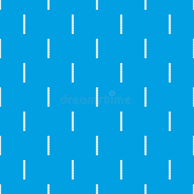 Single-lane Road Pattern Seamless Blue Stock Illustration ...