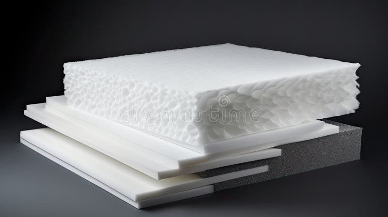 Single-layer Foam Sheets, a Versatile Packaging Material. Stock Image ...