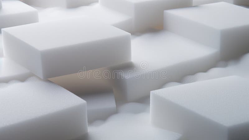 Single-layer Foam Sheets, a Versatile Packaging Material. Stock Image ...