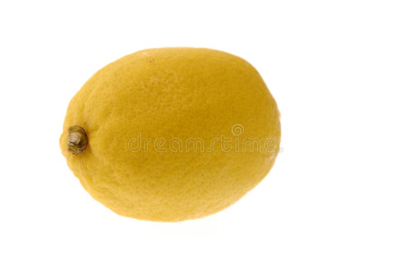 Single lemon stock photo. Image of freshness, healthy - 10892092