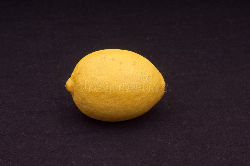 Single Lemon stock image. Image of juice, lemon, zest - 11725823