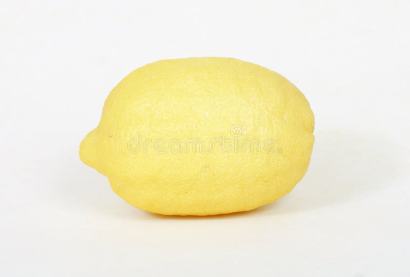 Single lemon stock image. Image of juice, acid, fruit, acidic - 76407