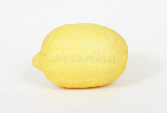 Single lemon stock image. Image of juice, acid, fruit, acidic - 76407