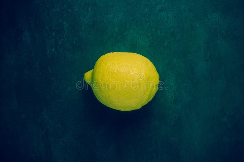 Single lemon stock photo. Image of cooking, fresh, oval - 77775138