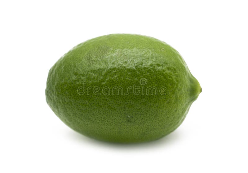 Single Lemon Isolated on White Background Stock Photo - Image of ...